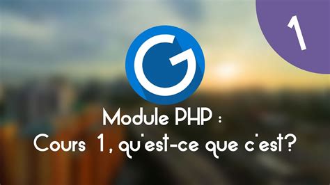 Formation Imm Module Php Cours Tuto 1 Le Php Quest Ce Que Cest