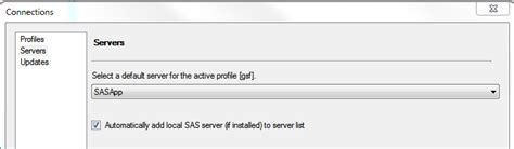 Solved Connection With Remote And Local Servers In The Same Time Sas