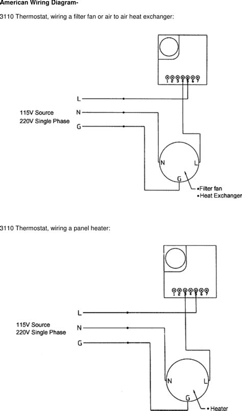 Basic Thermostat Wiring Diagram Collection