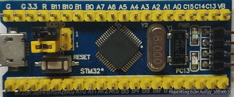 将stm32f103c8t6最小系统改造为jlink Obstm32f103 核心板 改 Jlink Csdn博客