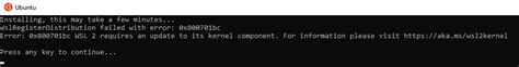 Installation Failed On Build 19044 · Issue 1512 · Microsoftdocswsl · Github