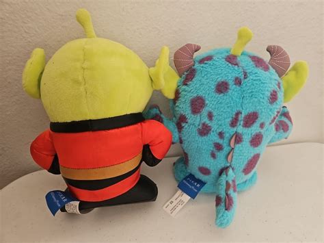 Disney Pixar Remix Plush Nemo Boo Mr Incredible Sulley Lot 4 Toy Story