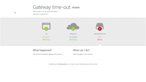 Registering New Server Giving 504 Gateway Timeout Error Server Discussion Cfxre Community