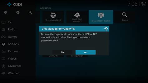 Setting Up OpenVPN On LibreELEC Kodi IPVanish