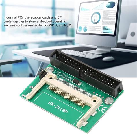 CF To IDE Adapter 40 Pin 2 5mm TrueIDE Female AntiEMI Disk Desktop Adapter Card For Windpws