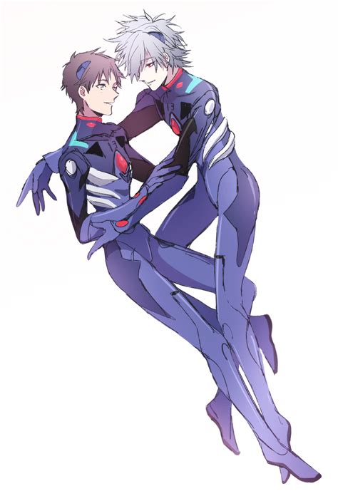 Ikari Shinji And Nagisa Kaworu Neon Genesis Evangelion And 2 More