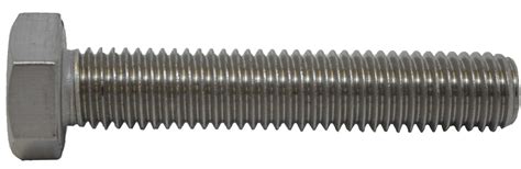 M6 X 16mm Hex Head Set Screws Stainless Grade 316 Box Quantity 100 Blue Croc Shop