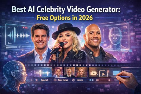 Best Ai Celebrity Video Generator Free Options In 2026 Crepal