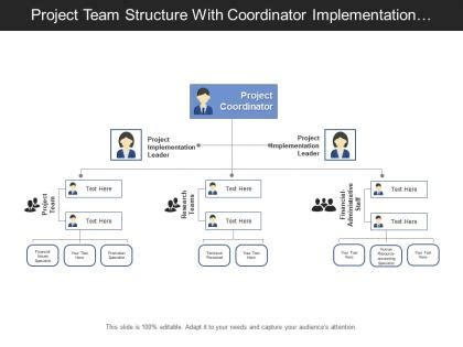 Project Team Structure Slide Team