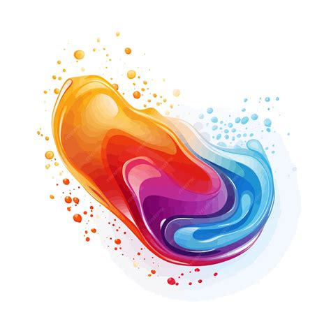 Vector Blob Design Element Isolated On White Background Premium Ai