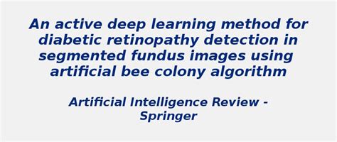 Segmented Funds Images Using Artificial Bee Colony Algorithm S Logix