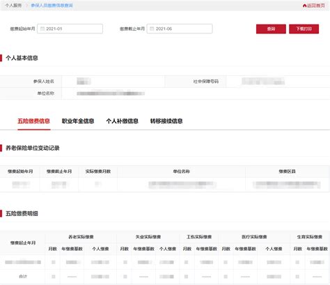 权益查询 北京市人力资源和社会保障局 社会保险 个人用户操作说明 权益及信息查询