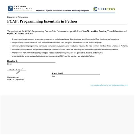 hepziba a on linkedin python cisco