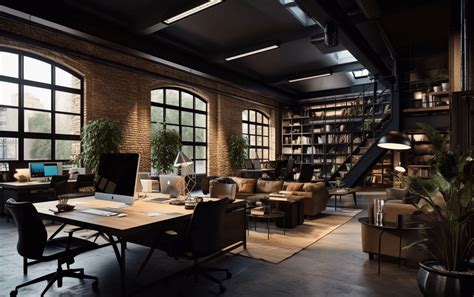 Maximising Minimalism Small Loft Office Design Ideas Loft Conversion