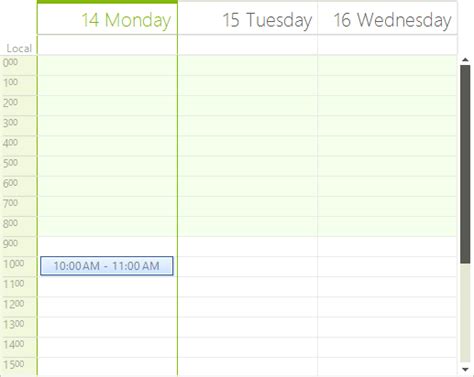 Time Zones Radscheduler Telerik Ui For Winforms