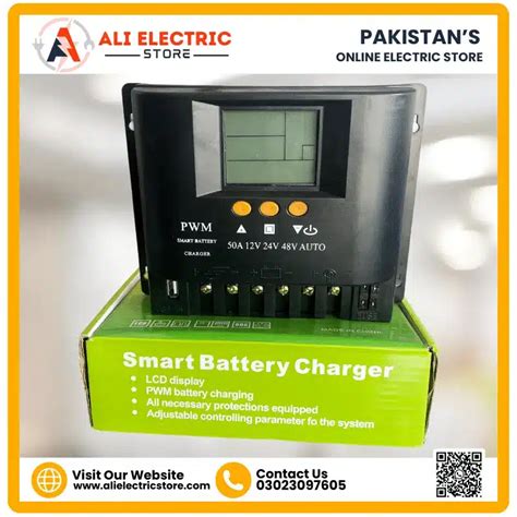 50amp Pwm Solar Charge Controller Ali Electric Store