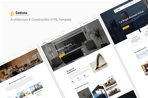 Sedona Architecture And Construction Html Template