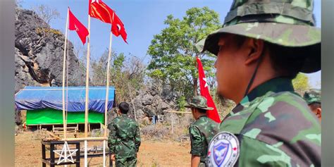 ရှမ်းပြည်တောင်ပိုင်း၊ ဂျိုးဖြူပြောက်ကျားတပ်ဖွဲ့ F တပ်ဖွဲ့ ၁ နှစ်ပြည့် အခမ်းအနား ဓာတ်ပုံ