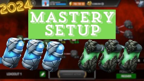 MY MASTERY SETUP MCOC YouTube