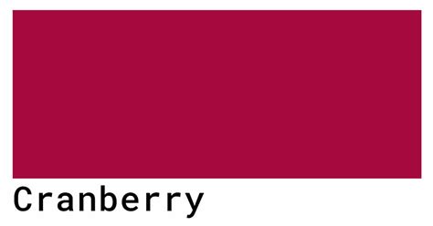 Cranberry Color Codes Colorcodes Io