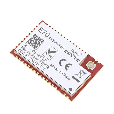 Ebyte E70 433t14s Cc1310 433mhz Wireless Rf Module Soc Smd Iot Rf