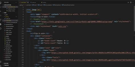 Bathula Triveni On Linkedin Week 4 Flip A Coin Using Html Css Js