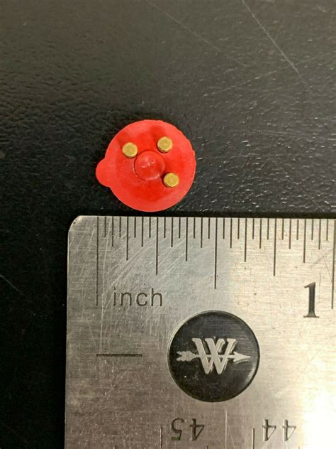 1 Augat 3 Pin Ic Transistor Socket 3 Gold Pins Red Body Stephen Franks