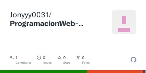 Github Jonyyy0031programacionweb Backend