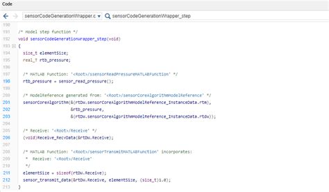 Generate Code For Wireless Sensor In Tire Pressure Monitoring Messaging System Matlab And Simulink