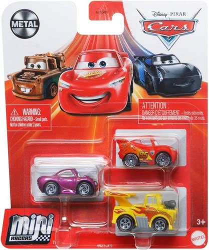 Disney Cars Mini Racers Holley Hot Rod Mate Mcqueen Mattel Frete Grátis