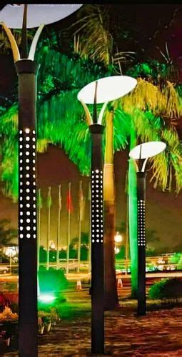 Iron Mild Steel Garden Pole Light Round 30w50w At Rs 10000 In Aligarh