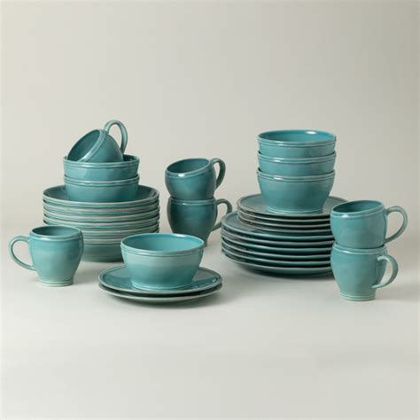 30 Piece Dinnerware Set With Mug Fontana Casafina By Costa Nova