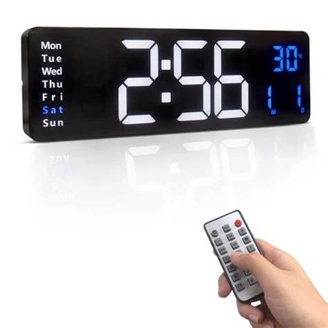Digital Wall Clock Large Display 16 2 Inch Large Wall Clocks Led