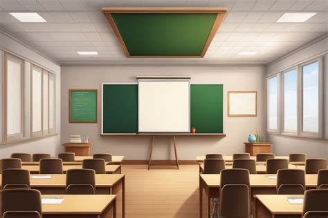 Front View Of A Classroom With Board By Vz Editor Playground Front View Of A Classroom With Board By Vz Editor Playground