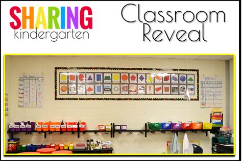Classroom Reveal From Sharing Kindergarten Sharing Kindergarten