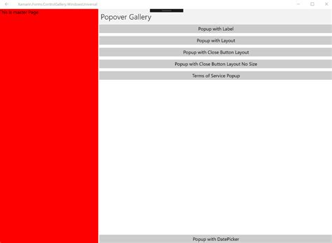 [enhancement] popup control · issue 1778 · xamarin xamarin forms · github