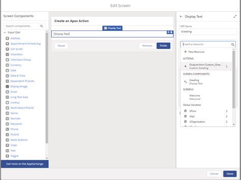 how to create a custom apex action for salesforce flows christopher