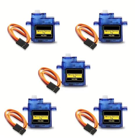 Rc 로봇 팔 비행기 원격 제어에 대 한 5pcs 서보 모터 서보 9g Temu Korea