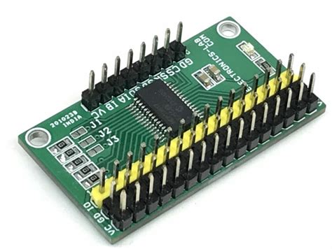 16 Bit I O Expander With Serial Interface Spi Or I2c Electronics Lab