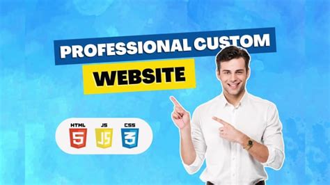 Develop Custom Website With Html Css And Js By Codegab Fiverr