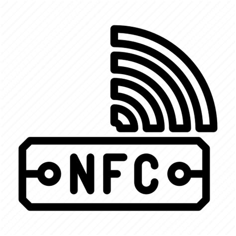 Nfc Signal Technology Contactless Payment Communication Proximity Icon Download On