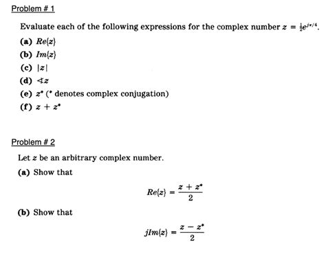 Solved Problem Evaluate Each Of The Following Chegg