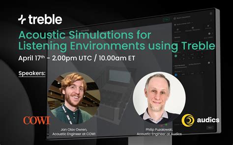 Acoustic Simulations For Listening Environments Treble