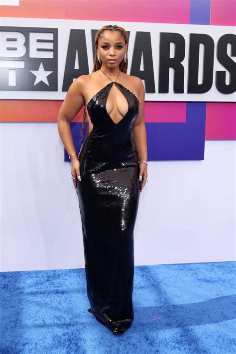 Chloe Bailey Cleavage Big Boobs Bet Awards Hot Celebs Home