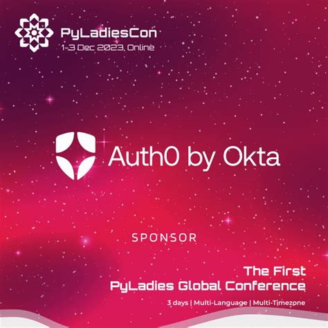 Pyladies Psf Womeninpython Inclusivitymatters Auth0