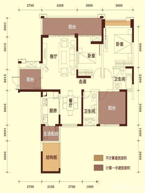 南宁现代风格125平米设计方案 三室两厅两卫平面图装信通网