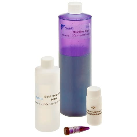 Electrophoresis Reagent Package With Flashblue™includes Ultraspec Agarose™ 10 G 100 Ml