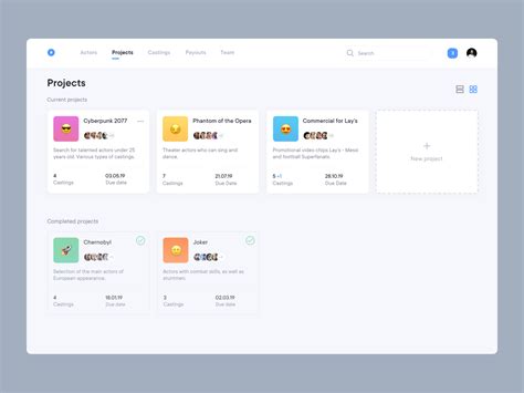 Projects Page Web Ui Design Analytics Design Website Inspiration