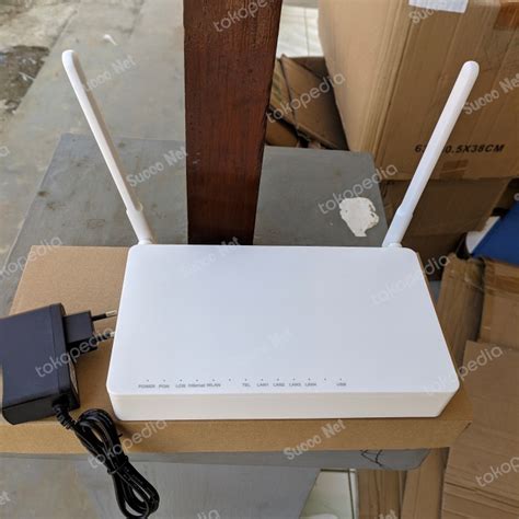 Jual BARU ONT EPON ONU ZTE ZXHN F V ANTENA ACCESS POINT WIRELESS WIFI B Kab Malang
