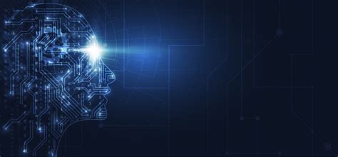 인공 지능입니다 추상적인 기하학적 인간의 머리 개요 회로 보드와 함께입니다 기술 그리고 공학 개념 배경입니다 벡터 일러스트 레이 션 3차원 형태에 대한 스톡 벡터 아트 및